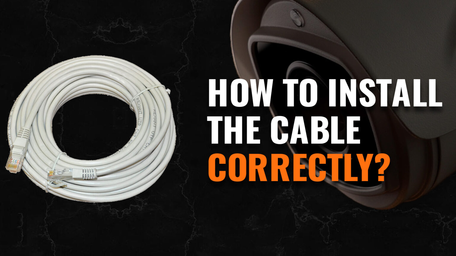 HOW TO PROPERLY LAY CABLE FOR VIDEO SURVEILLANCE SYSTEM. Video | ISONCOM
