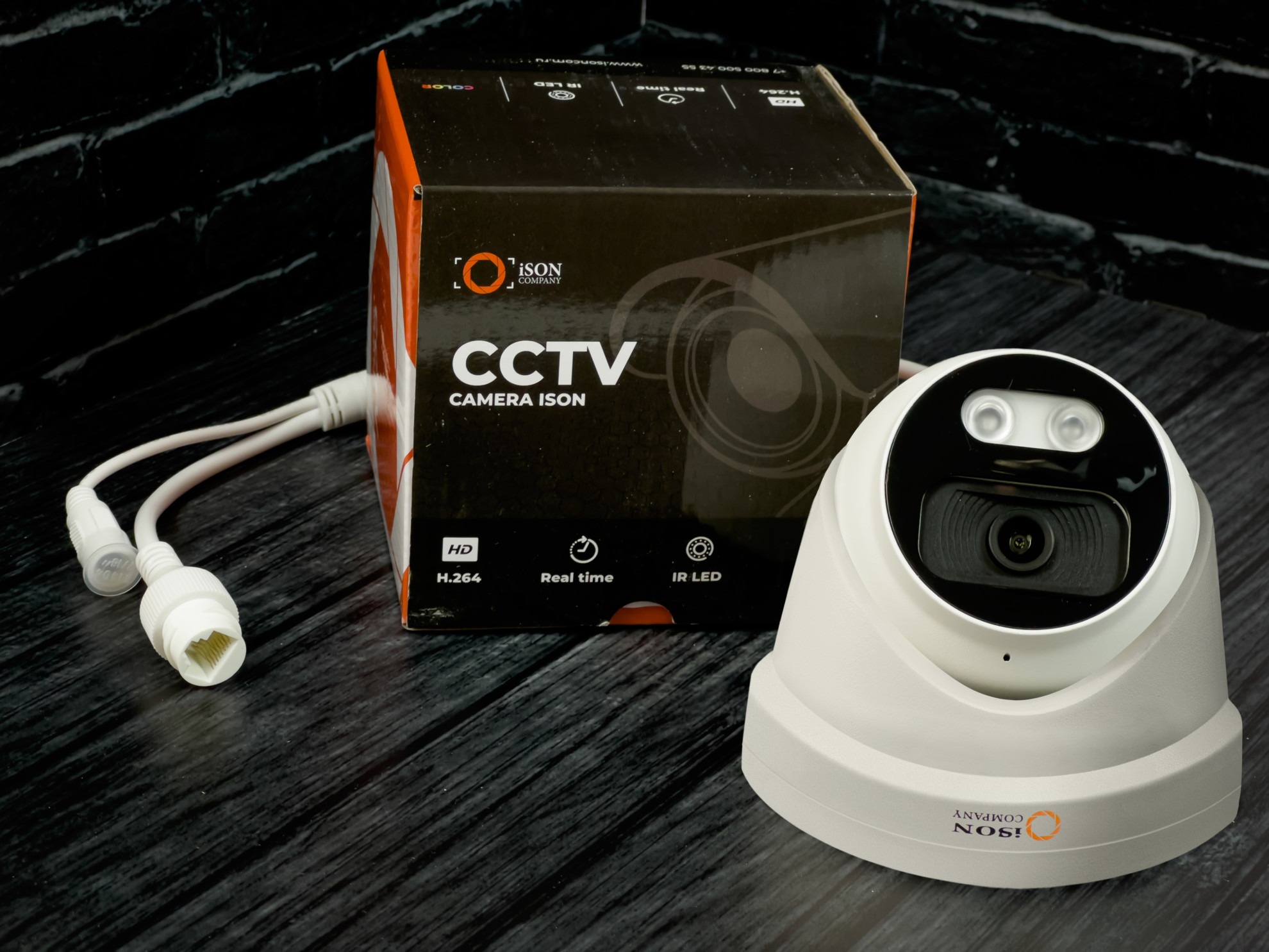 POE Video Surveillance System with Sound ISON MOL-1 X| ISONCOM