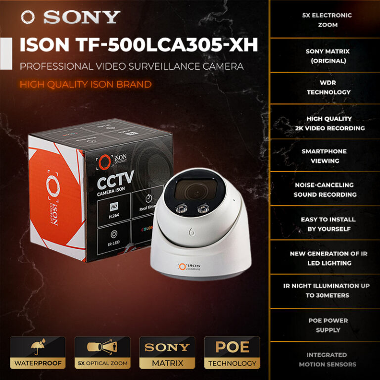 Video surveillance system for 16 cameras ISON MOL16 PZM | ISONCOM